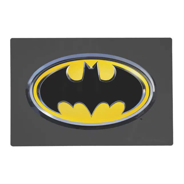 Batman Symbol | Classic Logo Placemat | Zazzle
