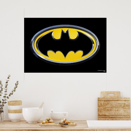 Batman Symbol | Classic Logo Poster | Zazzle