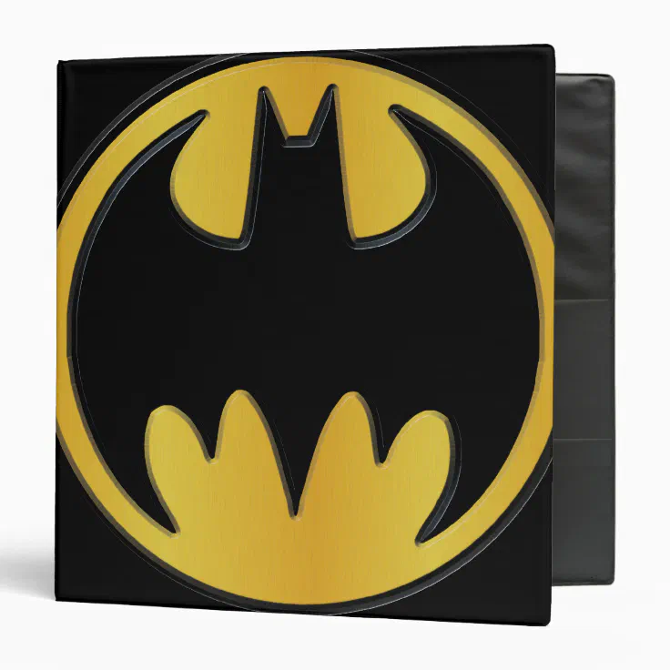 Batman Symbol | Classic Round Logo Binder | Zazzle