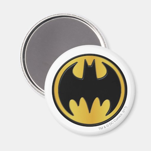 Batman Symbol | Classic Round Logo Magnet | Zazzle