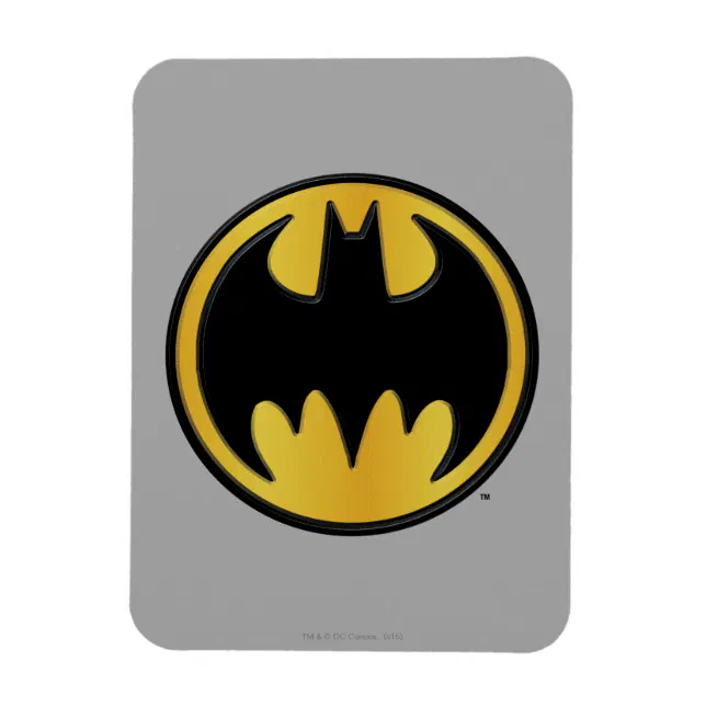 Batman Symbol | Classic Round Logo Magnet | Zazzle