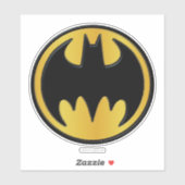 Batman Symbol | Classic Round Logo Sticker | Zazzle