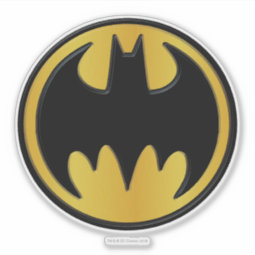 Batman Symbol | Classic Round Logo Sticker | Zazzle