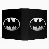Batman Symbol | Grainy Logo 3 Ring Binder | Zazzle