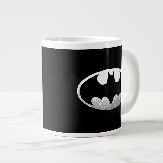 Batman Symbol | Grainy Logo Large Coffee Mug | Zazzle.com