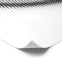 Batman Symbol | Halftone Logo Poster | Zazzle