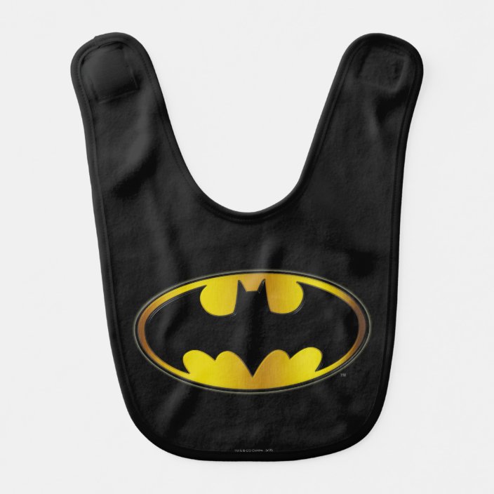 Batman Symbol | Oval Gradient Logo Bib | Zazzle.com