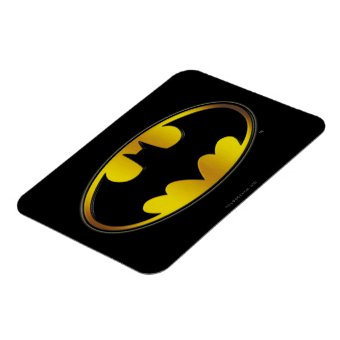 Batman Symbol | Oval Gradient Logo Magnet | Zazzle