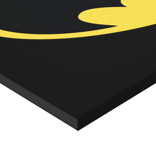 Batman Symbol | Oval Logo Canvas Print | Zazzle
