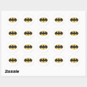 Batman Symbol | Oval Logo Classic Round Sticker | Zazzle