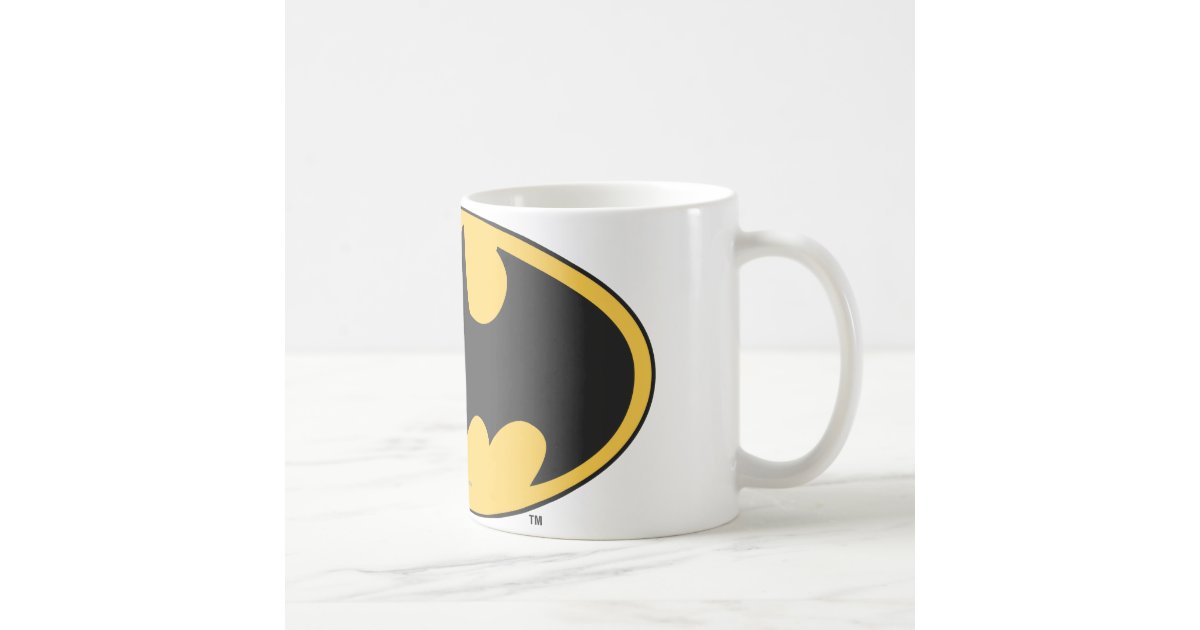 Batman Symbol | Oval Logo Coffee Mug | Zazzle