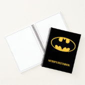 Batman Symbol | Oval Logo Drawing Notebook | Zazzle