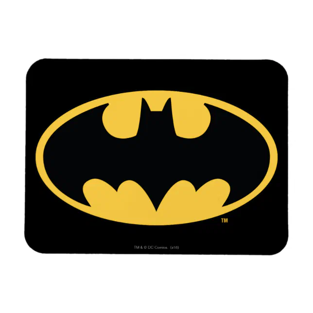 Batman Symbol | Oval Logo Magnet | Zazzle