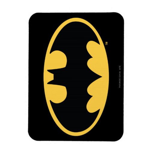 Batman Symbol | Oval Logo Magnet | Zazzle