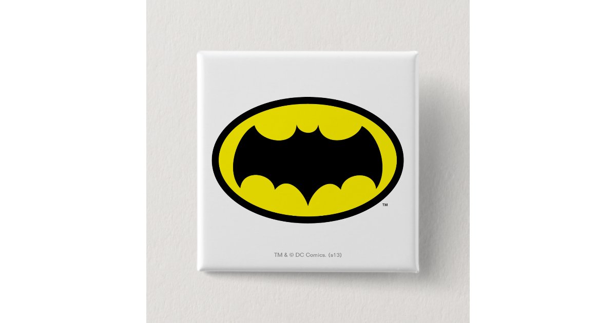 Batman Symbol Pinback Button | Zazzle