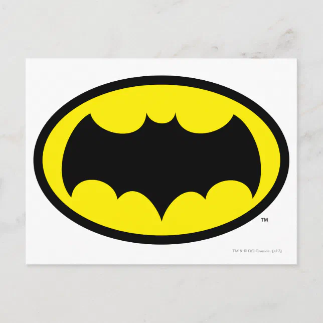 Batman Symbol Postcard | Zazzle