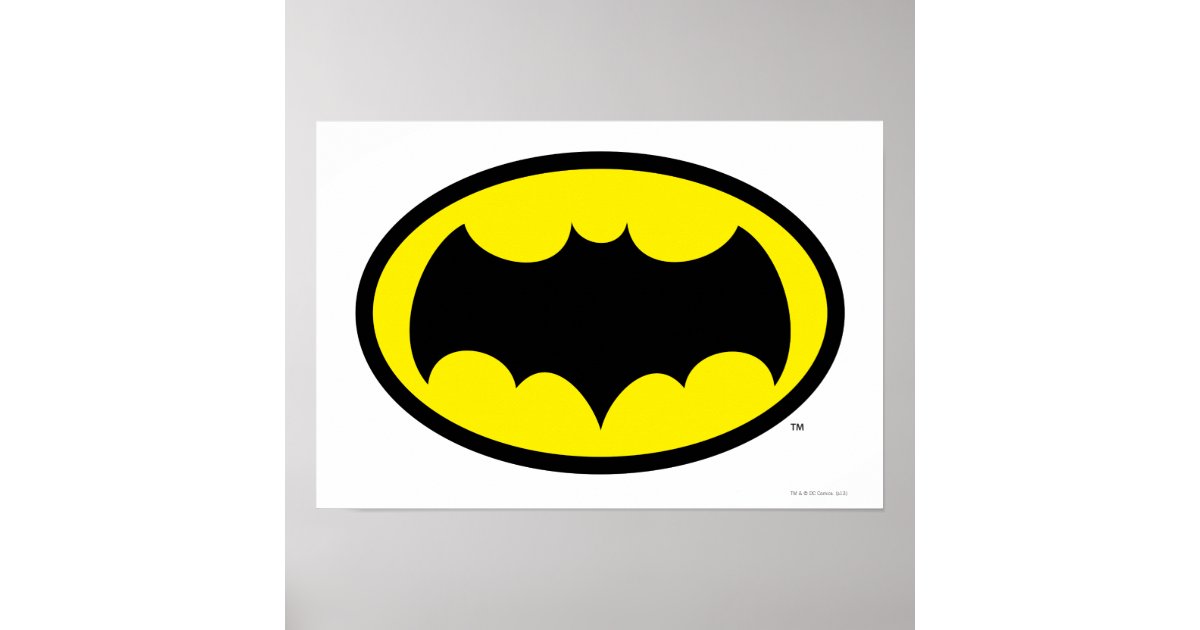 Batman Symbol Poster | Zazzle