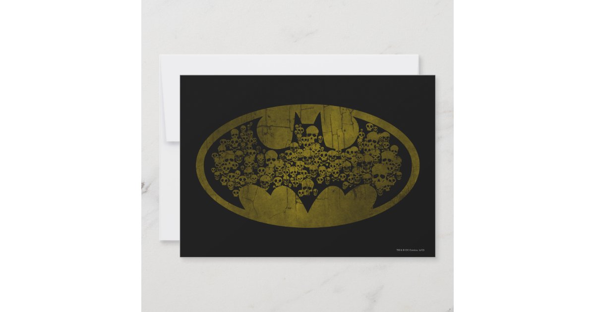 Batman Symbol | Skulls in Bat Logo | Zazzle