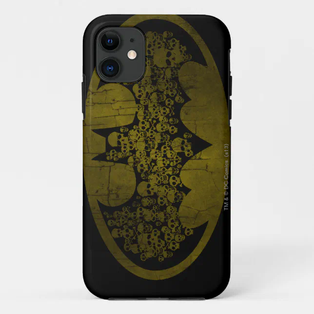 Batman Symbol | Skulls in Bat Logo Case-Mate iPhone Case | Zazzle
