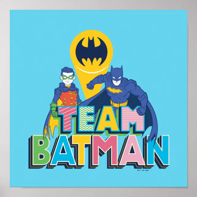 Batman | Team Batman Poster | Zazzle