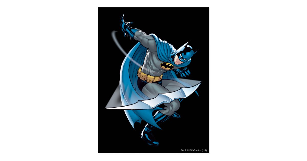 Batman Throwing Star Postcard | Zazzle.com