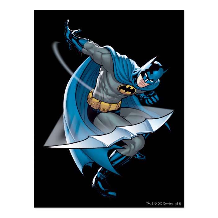 Batman Throwing Star Postcard | Zazzle.com