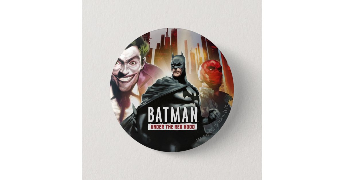 Batman Under The Red Hood Button | Zazzle