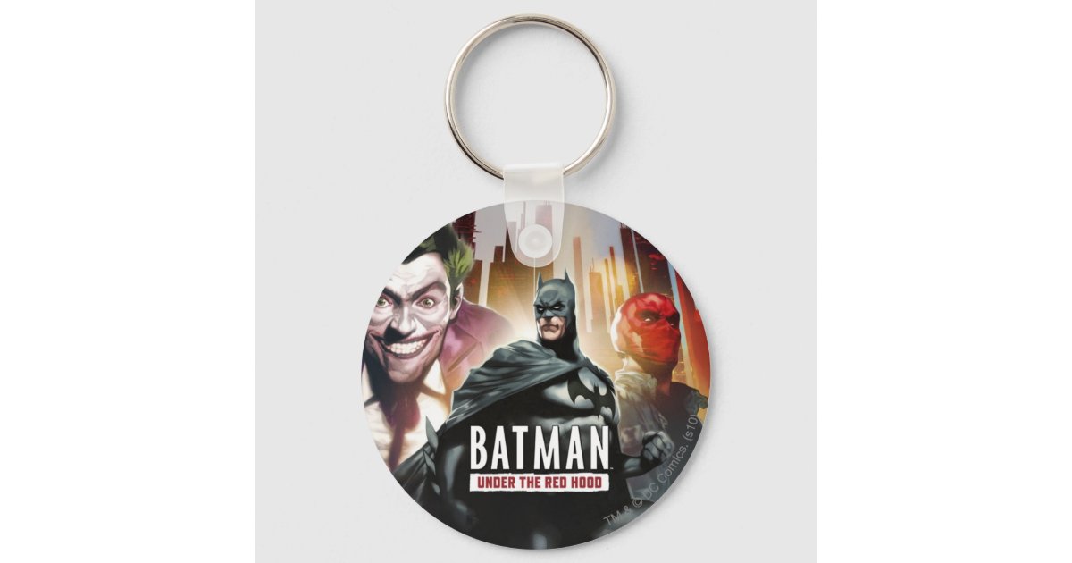 Batman Under The Red Hood Keychain | Zazzle