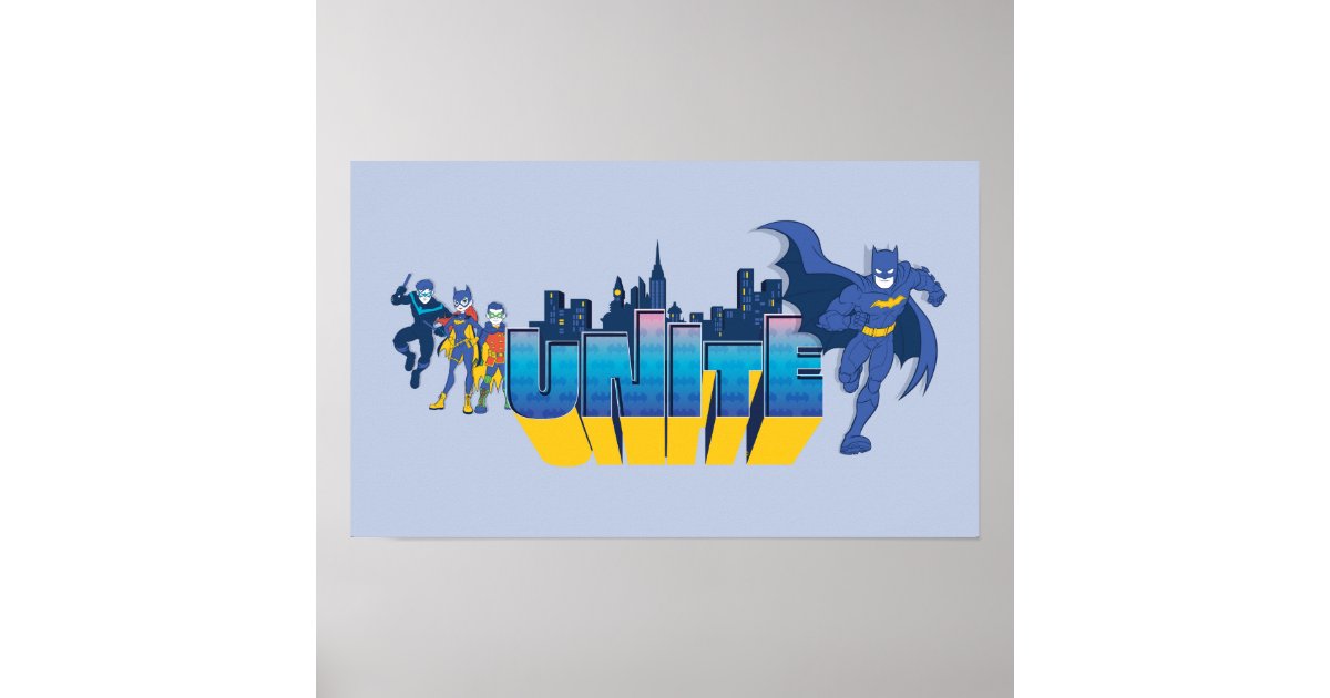 Batman | UNITE Poster | Zazzle