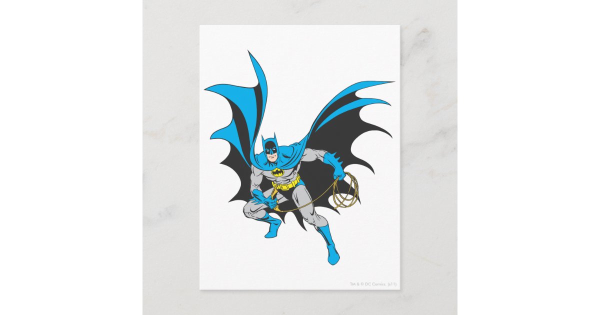 Batman with Rope Postcard | Zazzle.com