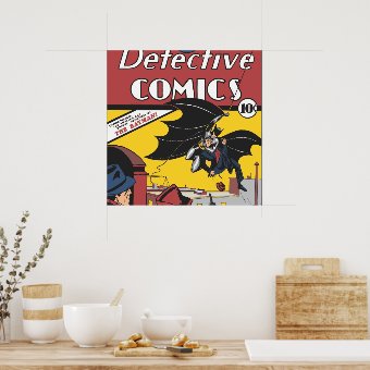 Batman's First Appearance Poster | Zazzle