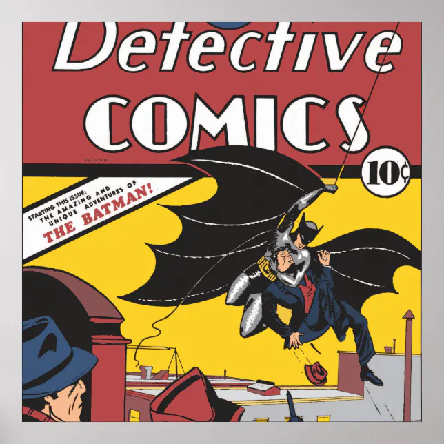 Batman's First Appearance Poster | Zazzle