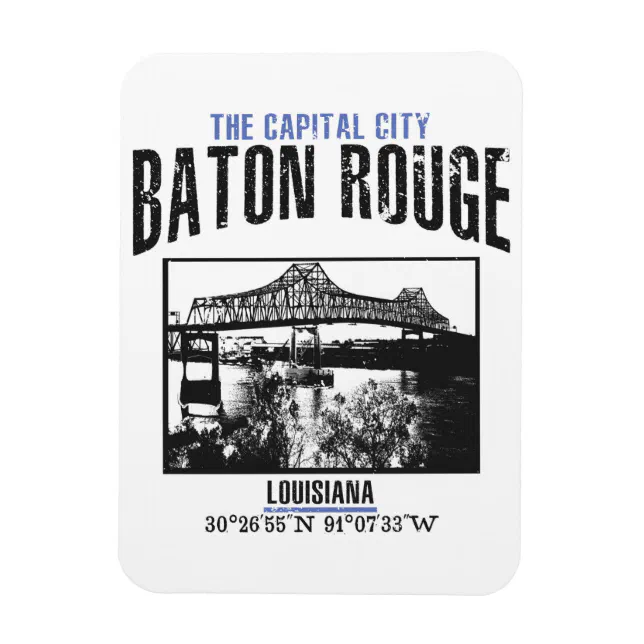 Baton Rouge Magnet | Zazzle