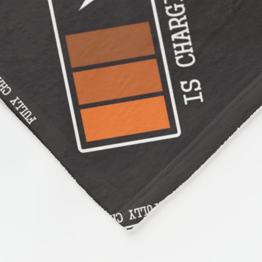 battery charging fleece blanket | Zazzle