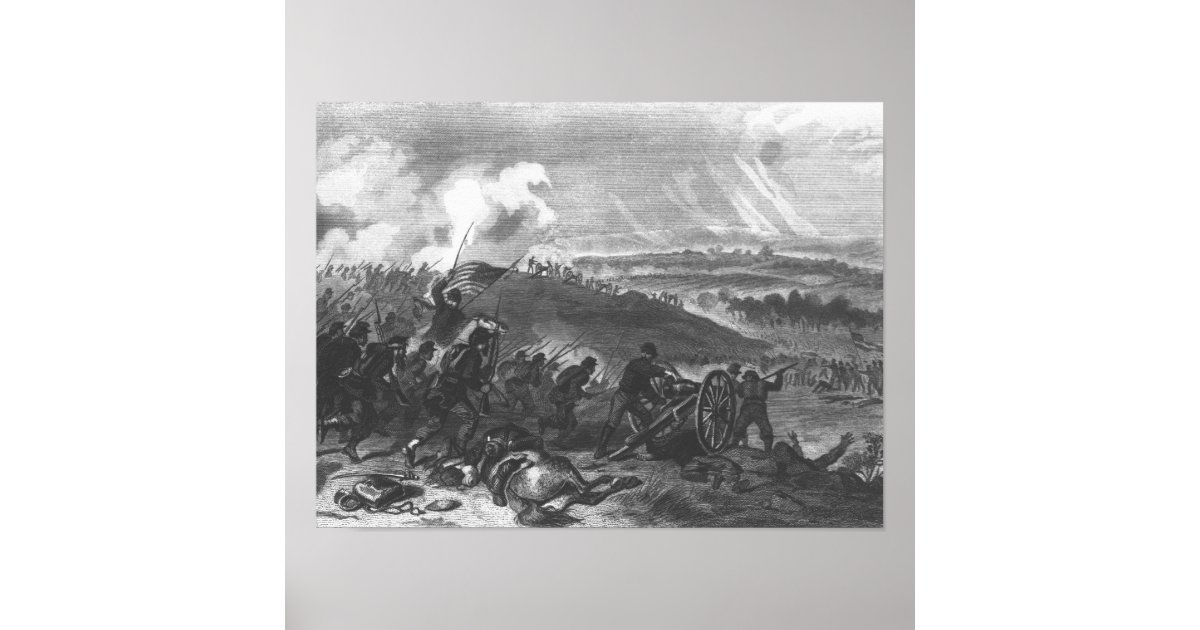 Battle of Gettysburg Poster | Zazzle