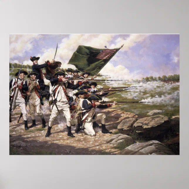 Battle of Long Island, Canvas Art Print | Zazzle
