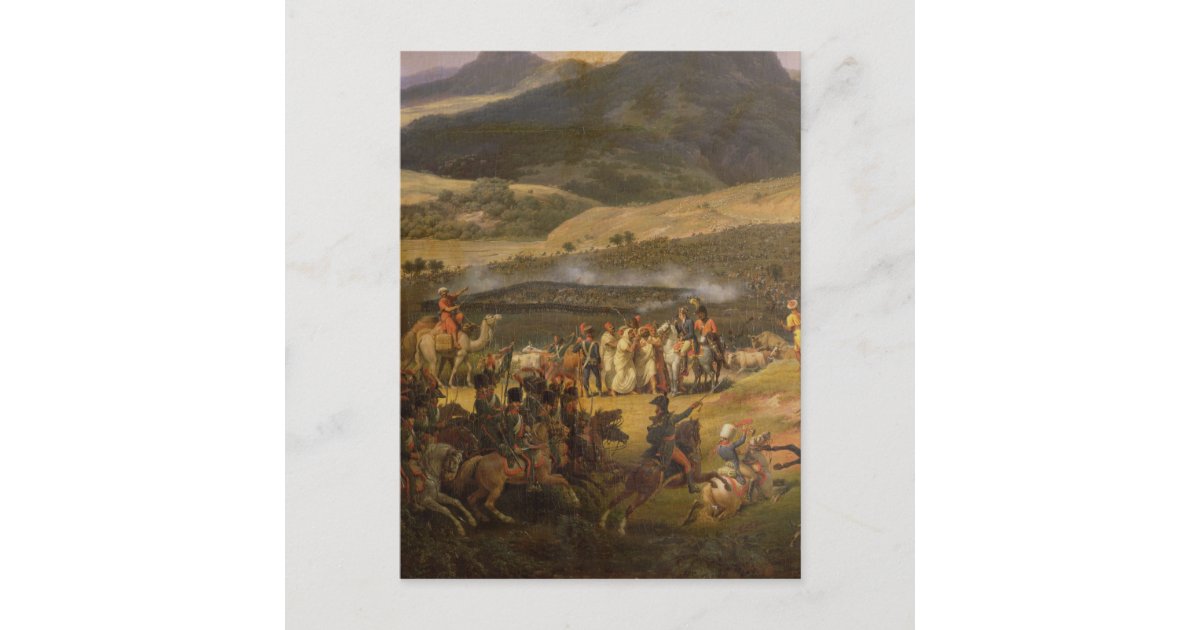 Battle of Mount Thabor, 16th April 1799, 1808 Postcard | Zazzle