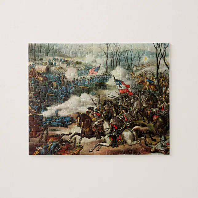 Battle of Pea Ridge Jigsaw Puzzle | Zazzle