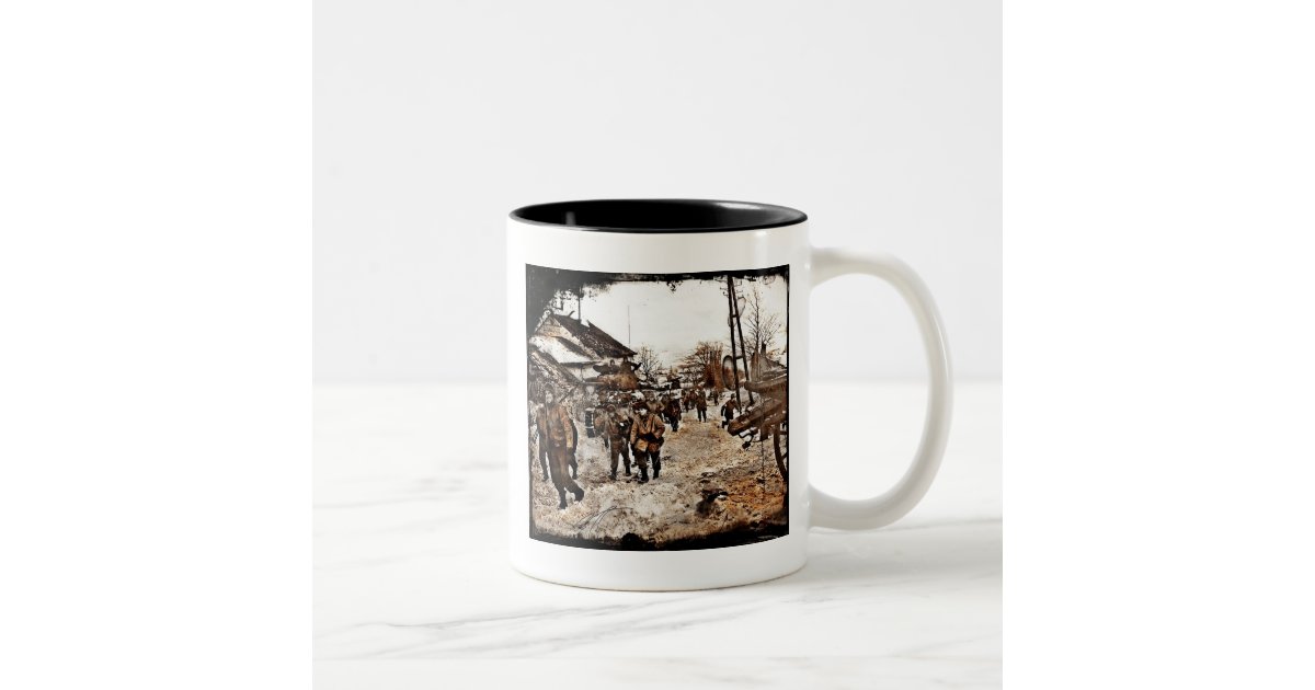 Battle of the Bulge Recon Two-Tone Coffee Mug | Zazzle