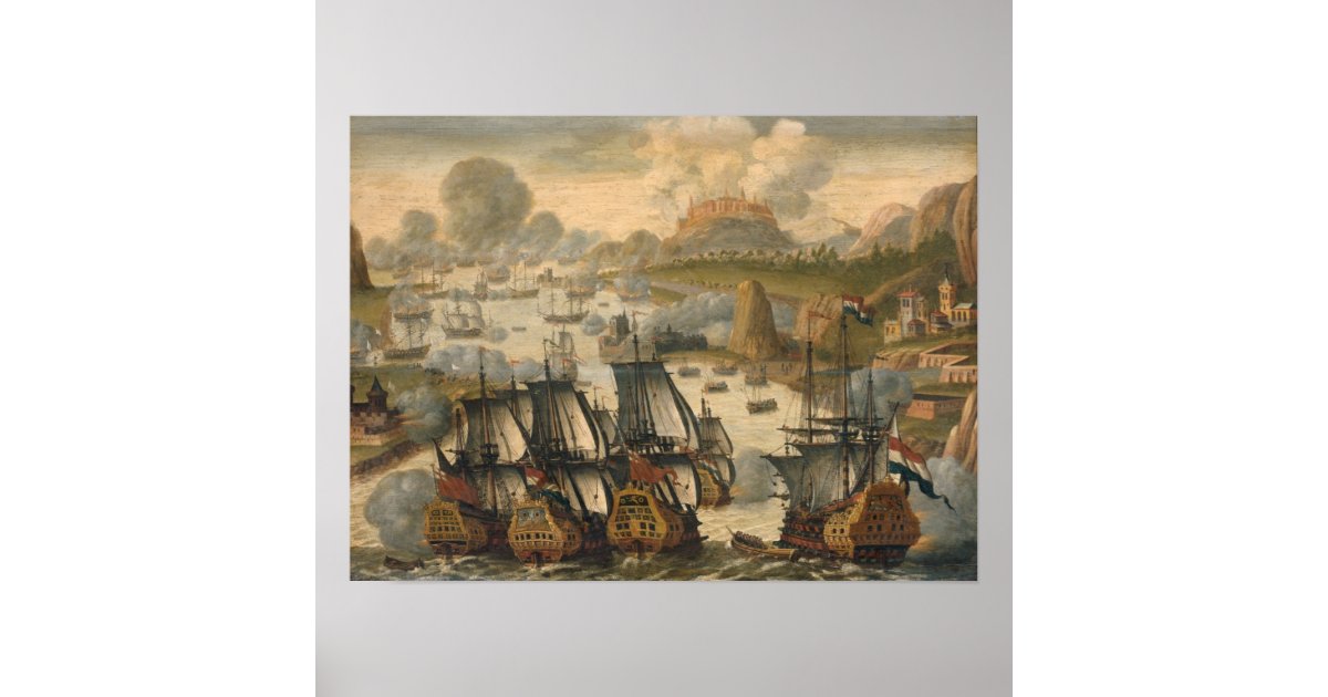 Battle of Vigo Bay Poster | Zazzle