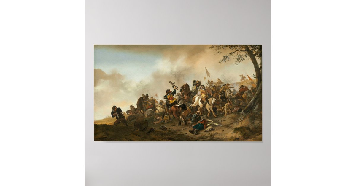 Battle Scene Poster | Zazzle