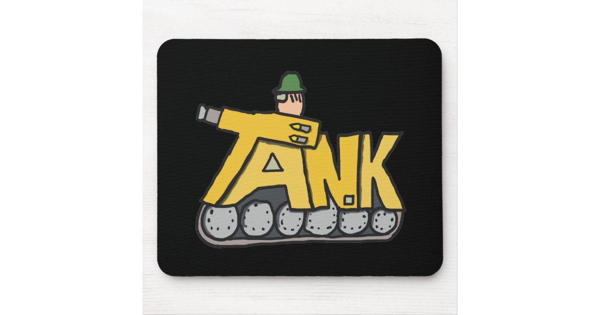 Battle Tank Mouse Pad | Zazzle