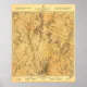 Battlefield of Gettysburg Map by John Bachelder Poster | Zazzle