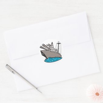 Battleship Stickers | Zazzle