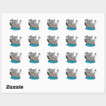 Battleship Stickers | Zazzle