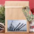 Battleship USS Alabama Rectangular Sticker | Zazzle