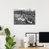 Battleship USS Arizona poster 20" x 26" | Zazzle