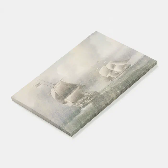 Battleships Warships Sailing Ocean Post It Notes | Zazzle