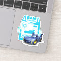 Batwheels™ Bam - The Batmobile Sticker | Zazzle