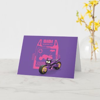 Batwheels™ Bibi - The Batgirl Cycle Card | Zazzle
